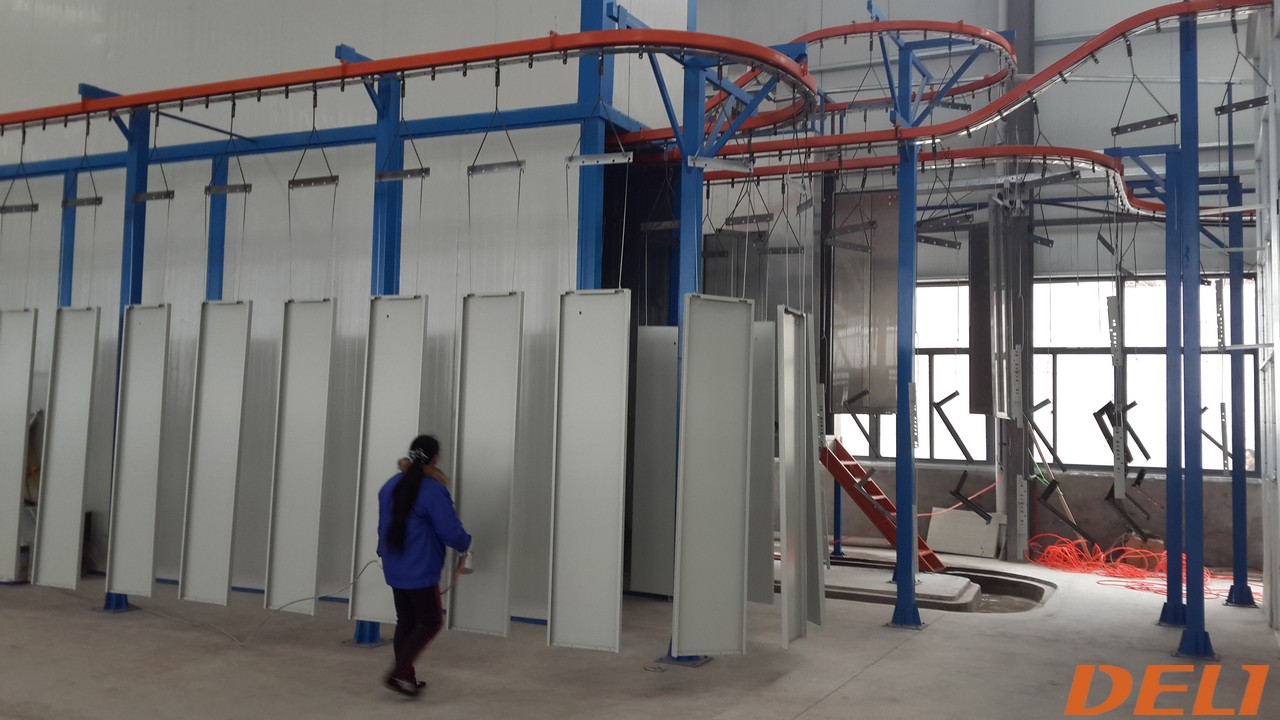 conveyor system for painting line - Deli Coating