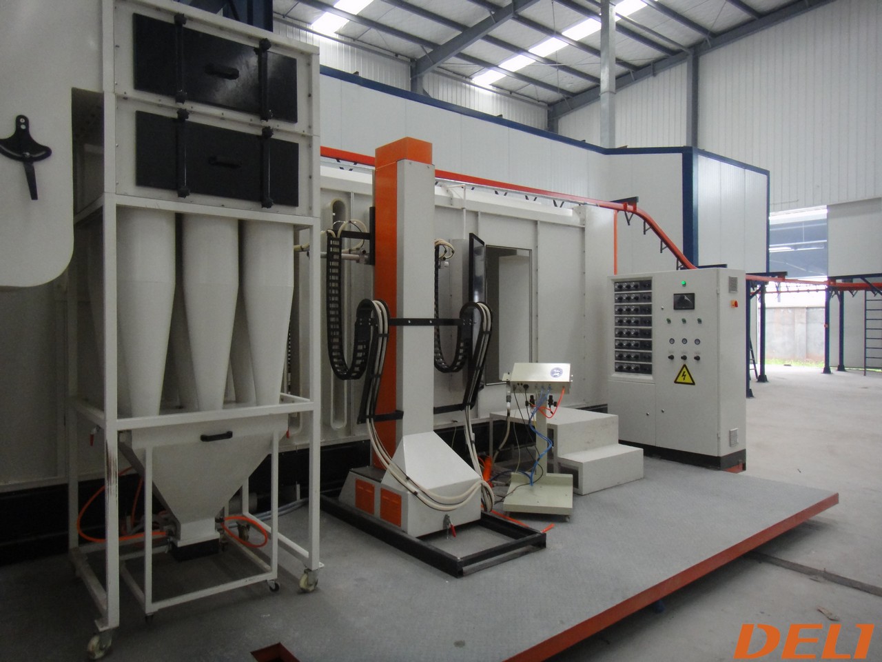 Powder coating line - CHARVIES COATING INDUSTRIL
